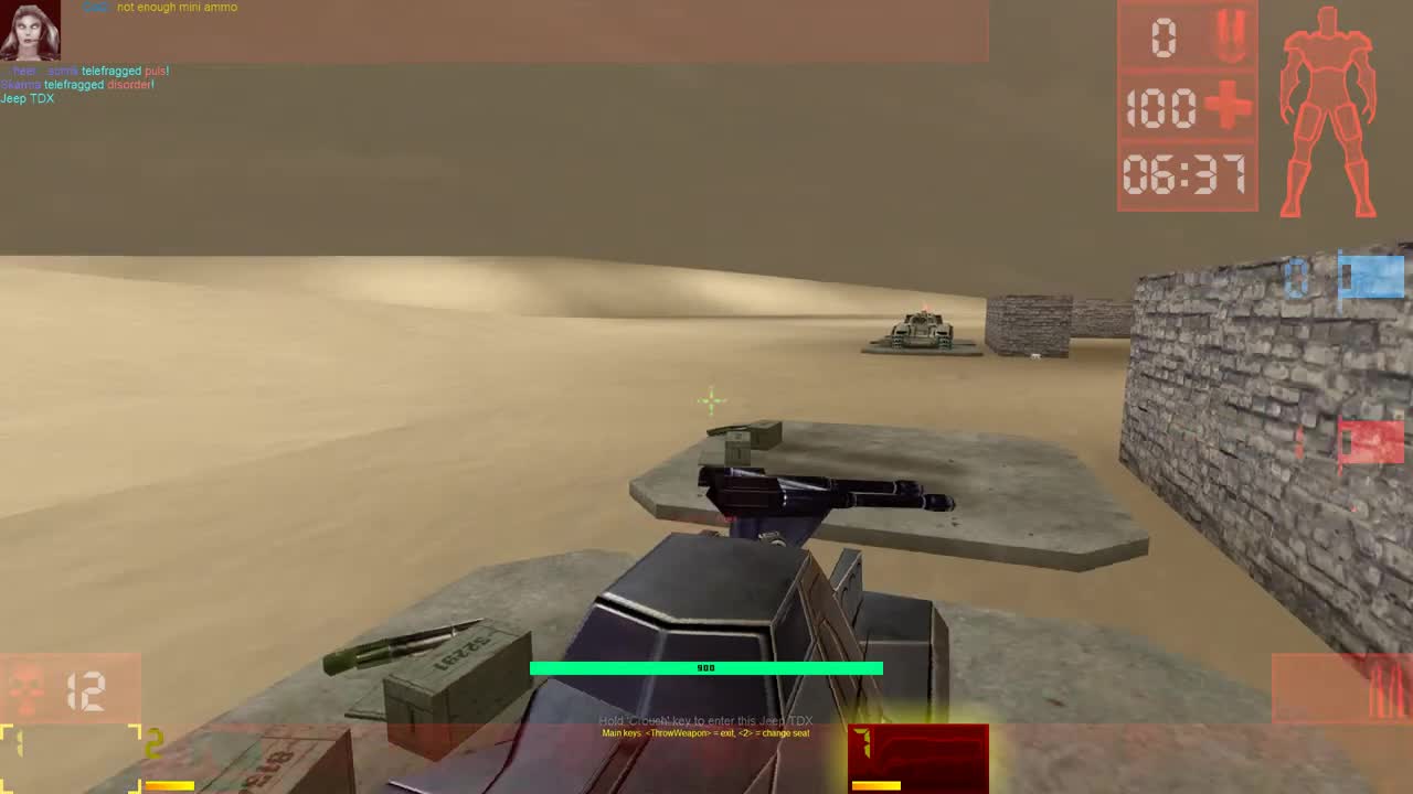 CTF-XV-Oasis - XVehicles - UT99 - Network play video - ModDB