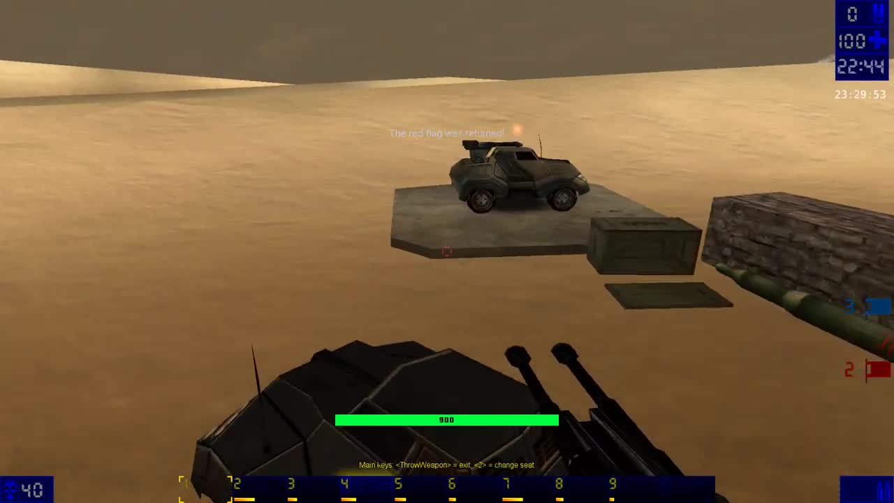 CTF-XV-Oasis - XVehicles - UT99 - Network play video - ModDB