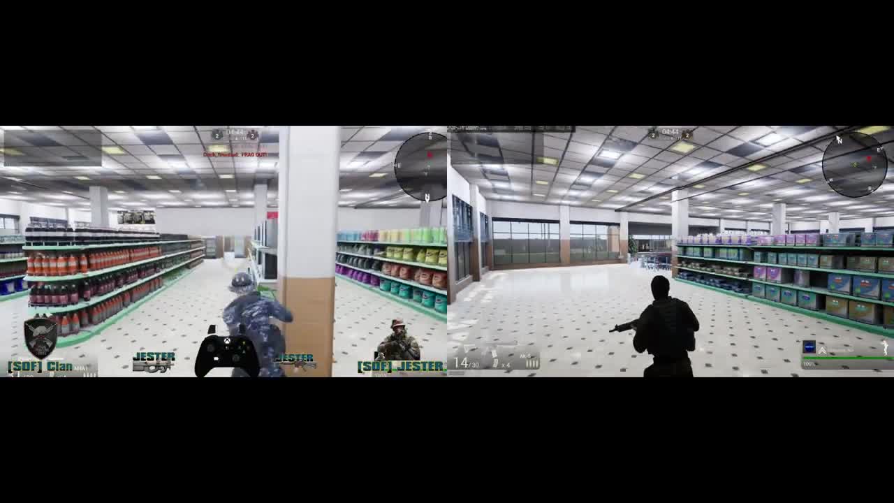 H-Hour | Supermarket Map Test - Dual View video - ModDB