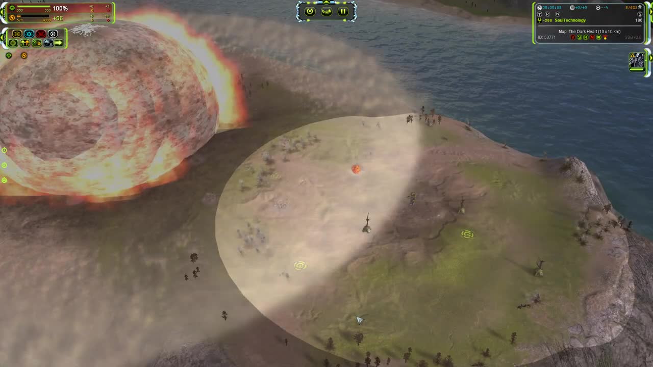 MOD TEASER #3 nuke blastwave testing video - Supreme Commander 3863 mod ...