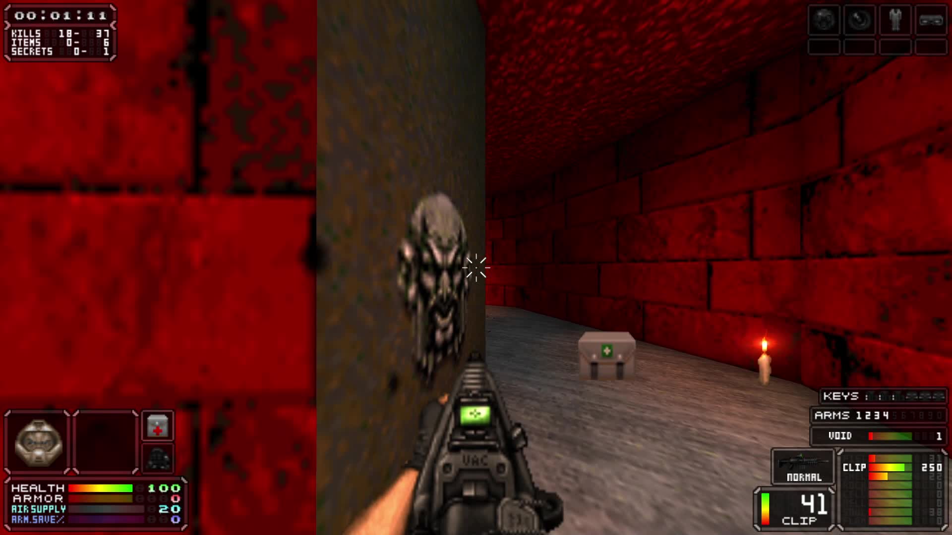 E3M1 video - Brutal Doom Extended Edition mod for Doom - ModDB