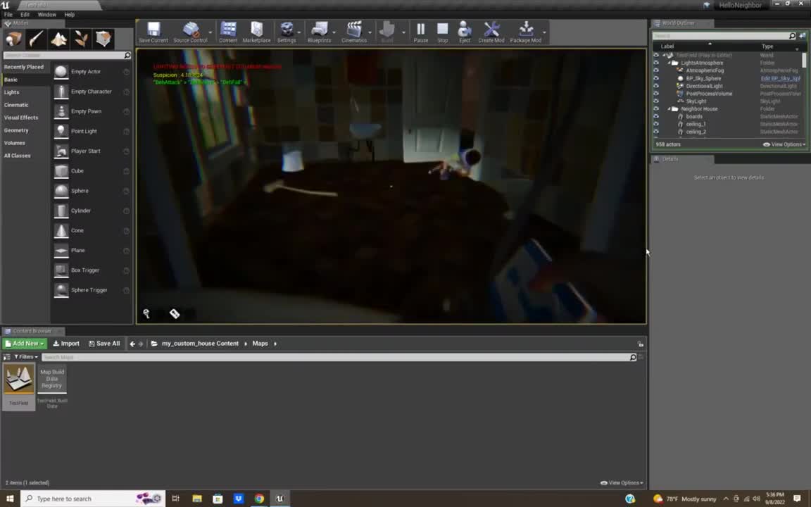 I finished the pre alpha of my hello neighbor mod! video - ModDB