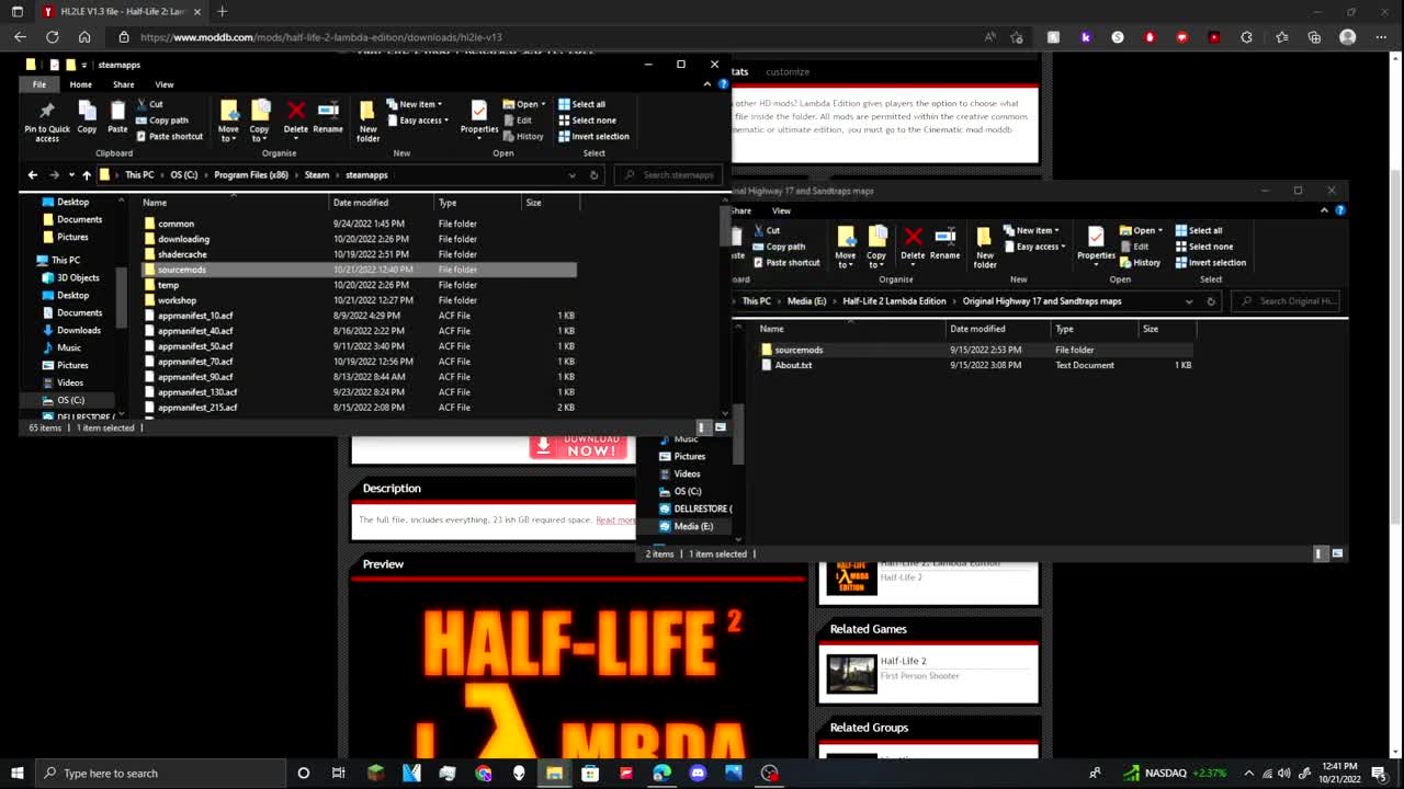 INSTALLATION TUTORIAL video - Half-Life 2: Lambda Edition mod for Half-Life 2 - ModDB