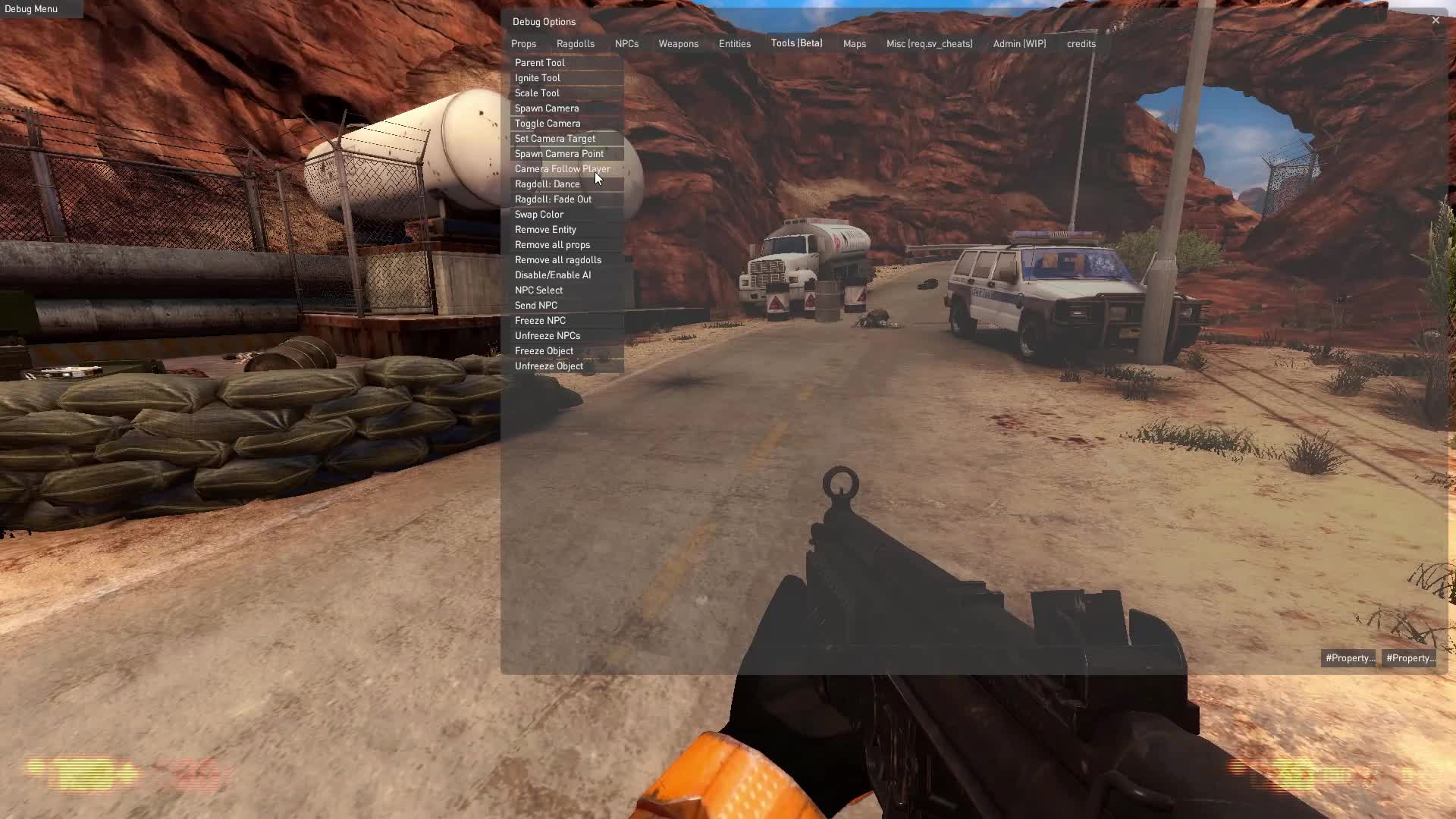 bmsandbox video - Universal VGUI Spawn Menu mod for Half-Life 2 - ModDB