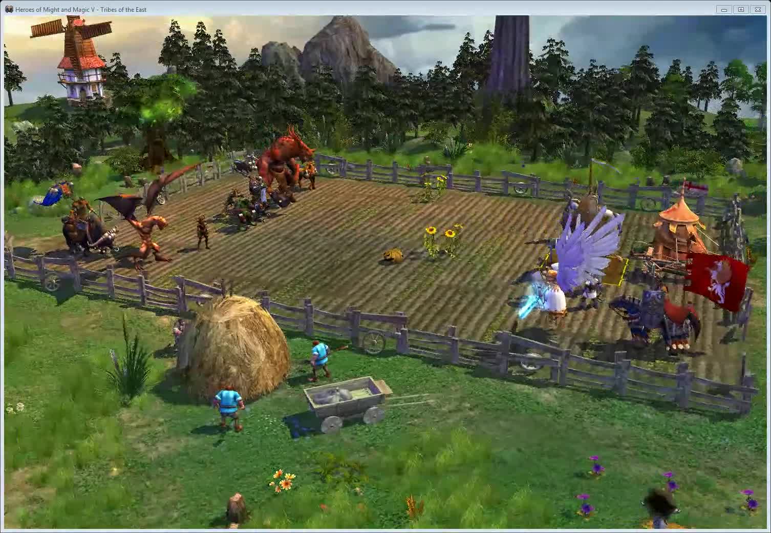 Fields video - Heroes 5 Tactical Duel Map mod for Heroes of Might & Magic V - ModDB