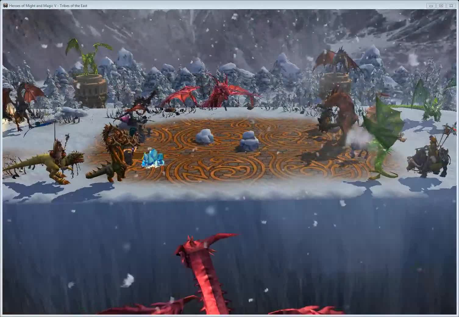 Dragon Utopia video - Heroes 5 Tactical Duel Map mod for Heroes of Might & Magic V - ModDB