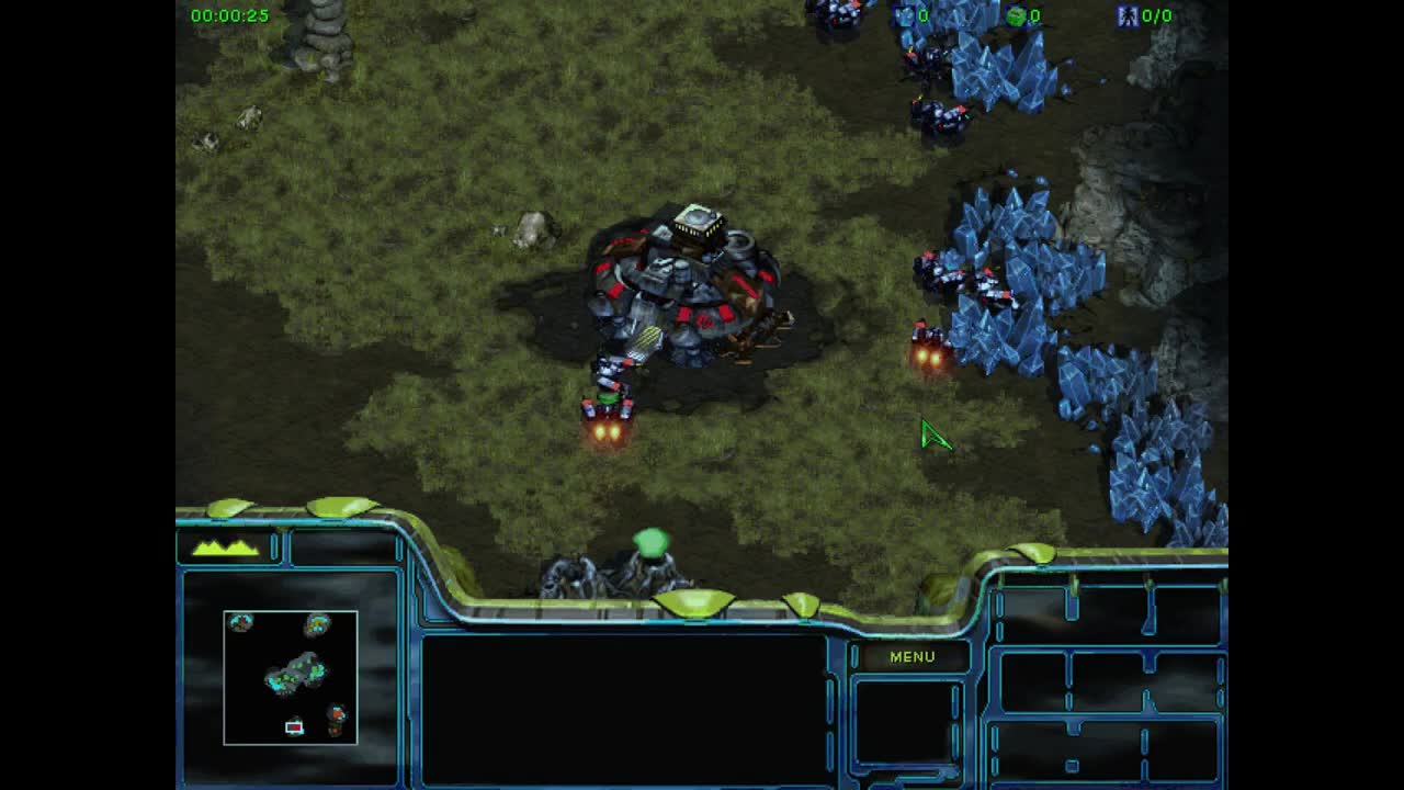 Real-time color grading video - Cosmonarchy mod for StarCraft - ModDB