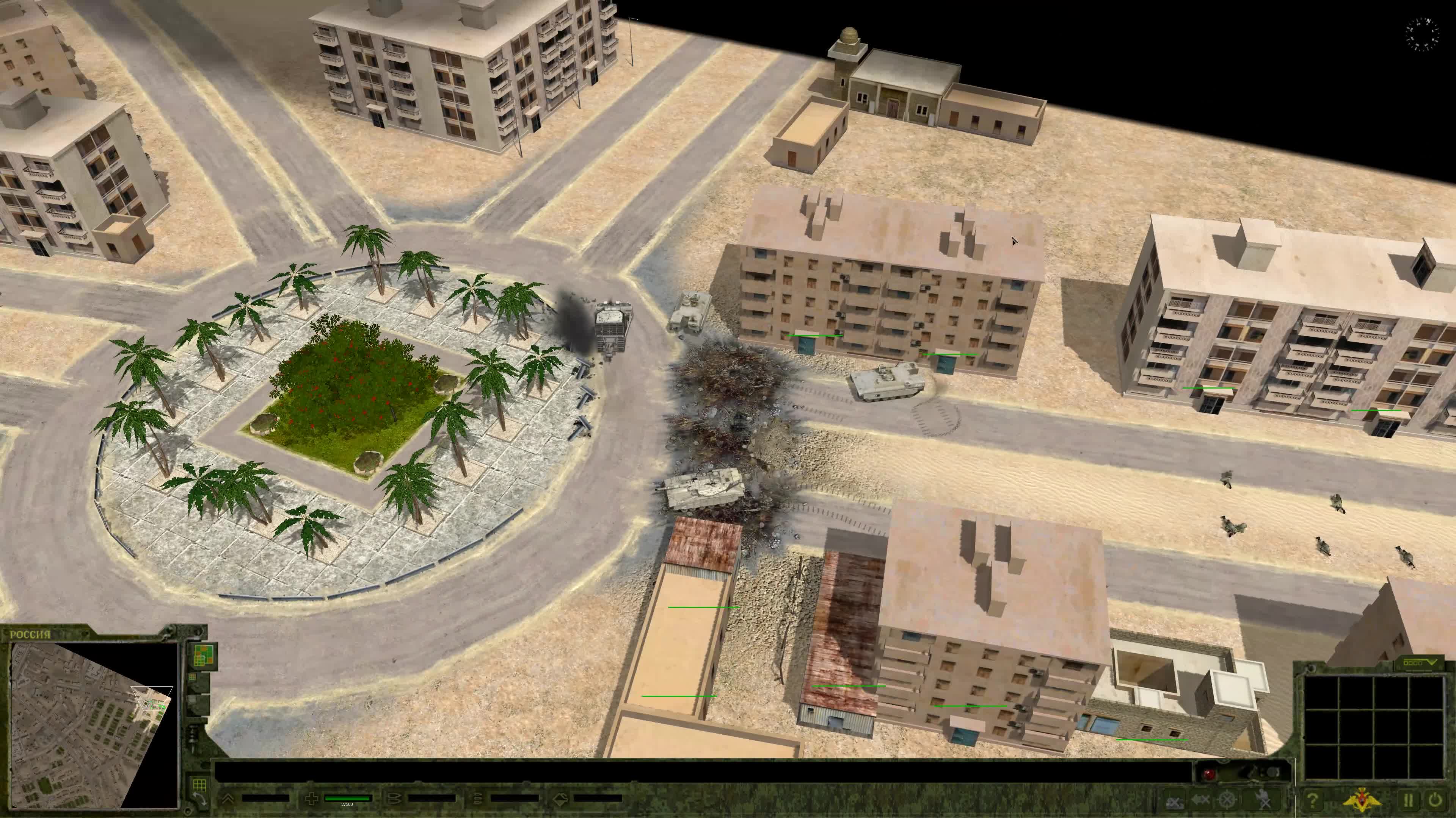 IDF combat bulldozer vs barricades video - Sudden Strike 3: Modern Arms ...