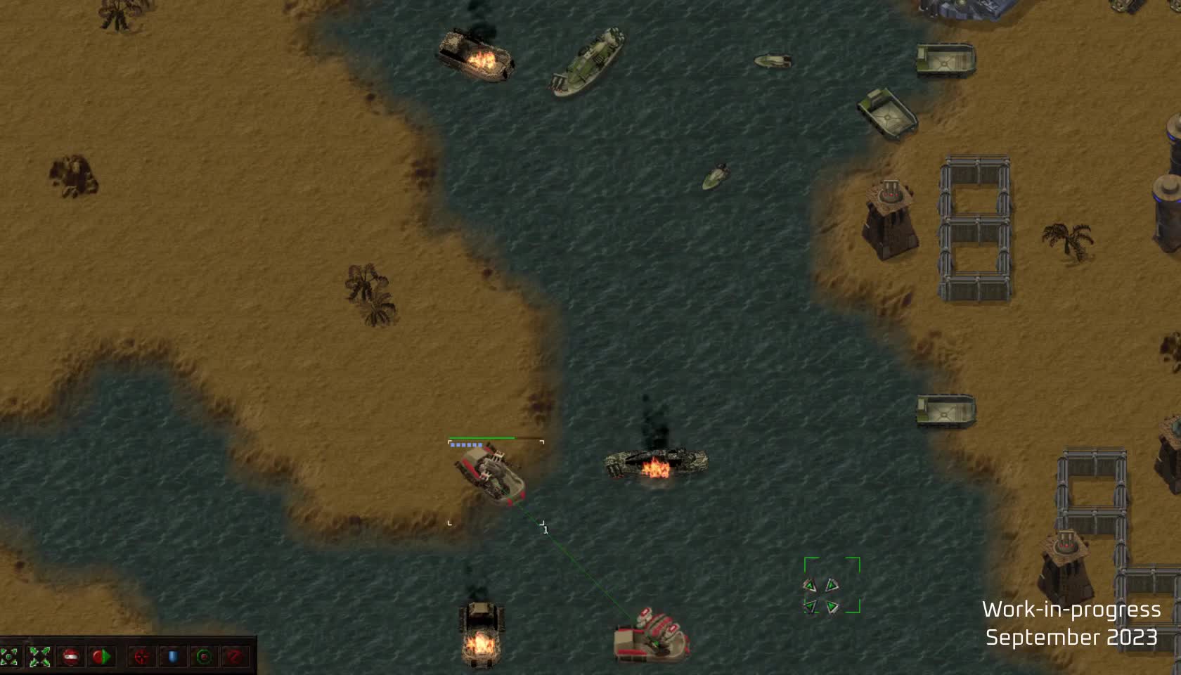 OpenE2140: WTP 100 (work-in-progress) video - ModDB