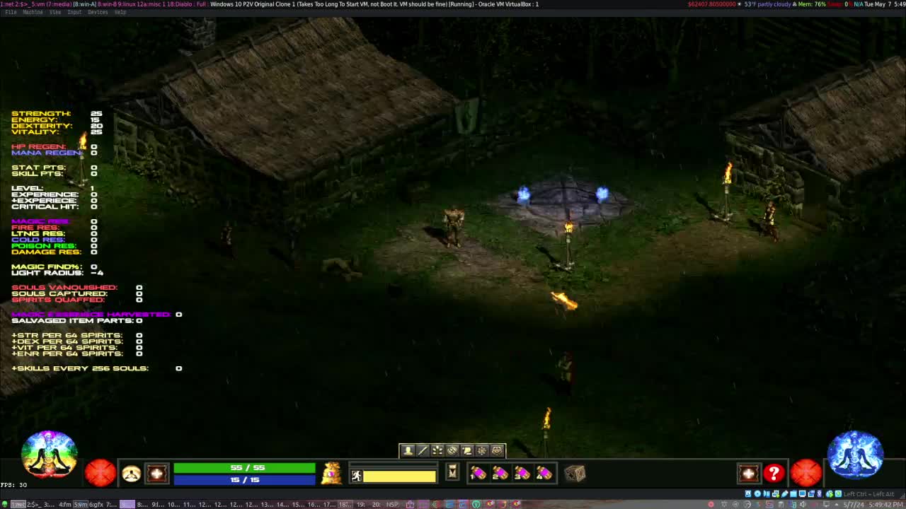 Full Item Storage/Extraction Panel GUI video - Diablo II: Ironman mod ...