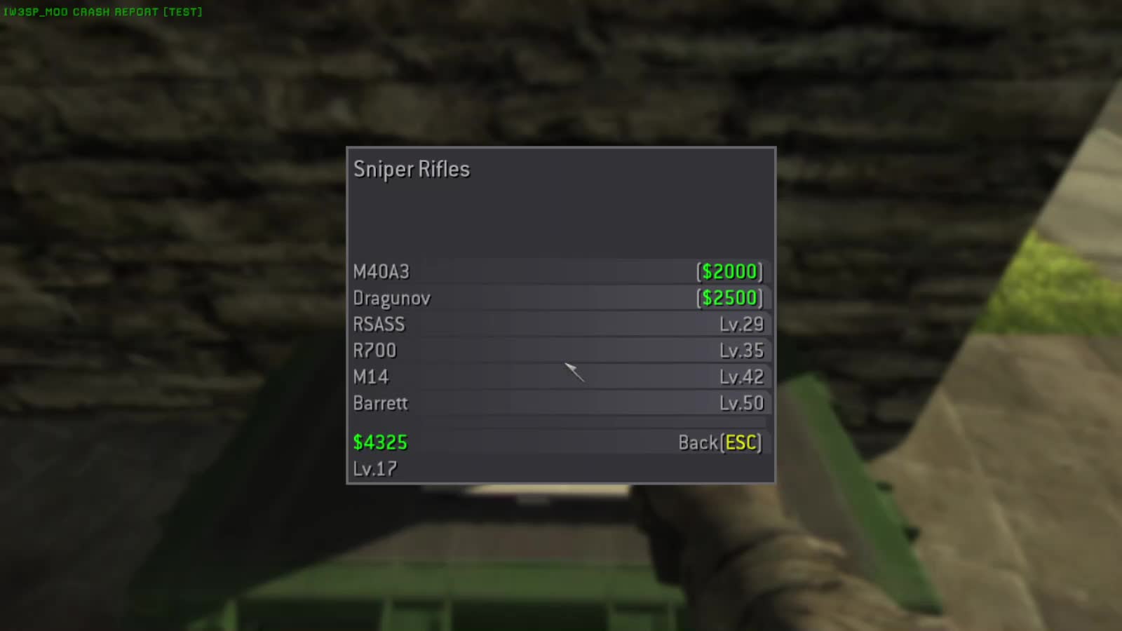 Survival Mode | Level-based Weapons Unlock video - ModDB