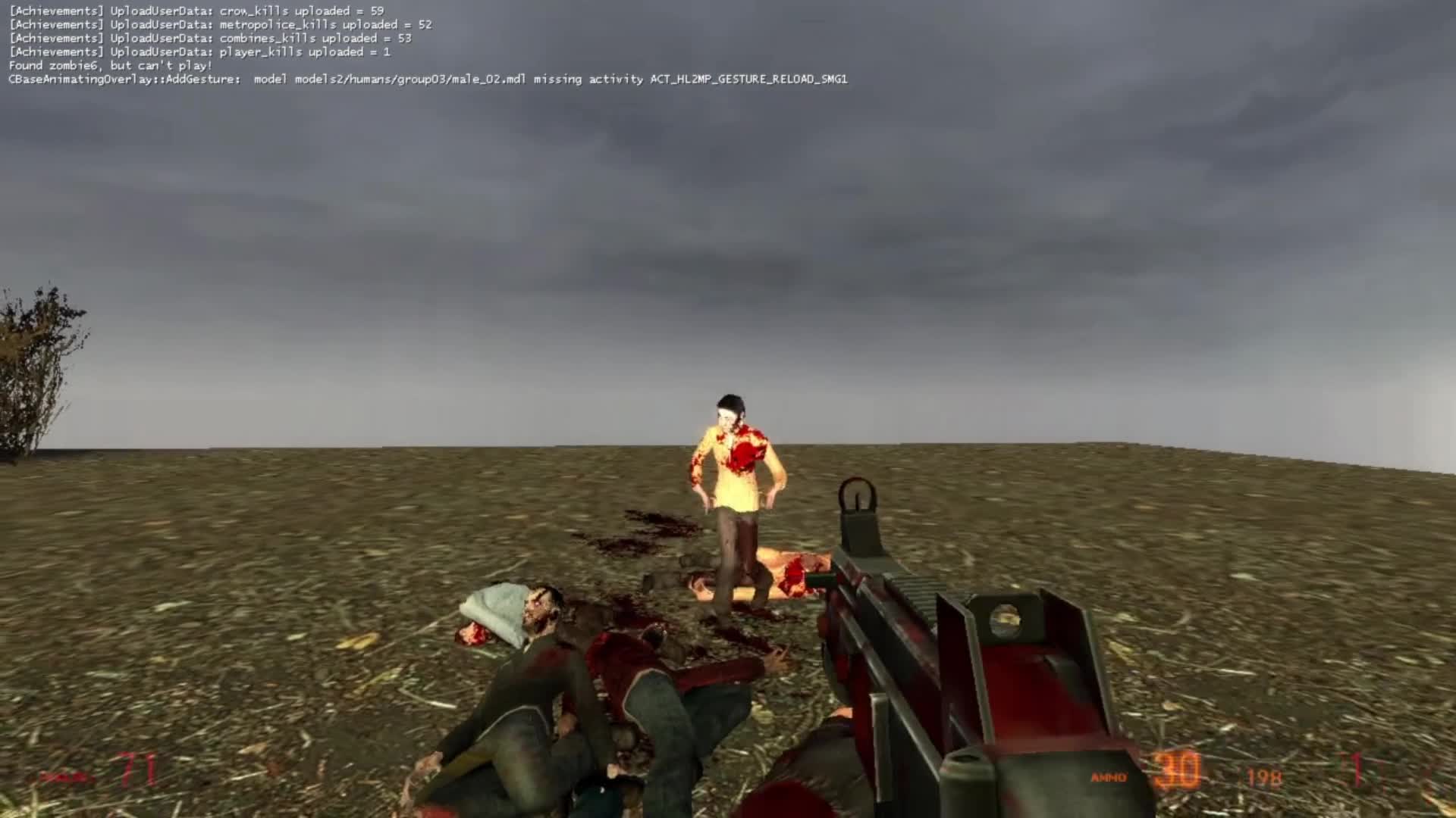 random zombie model spawning finished video - A Nights Haunting mod for ...