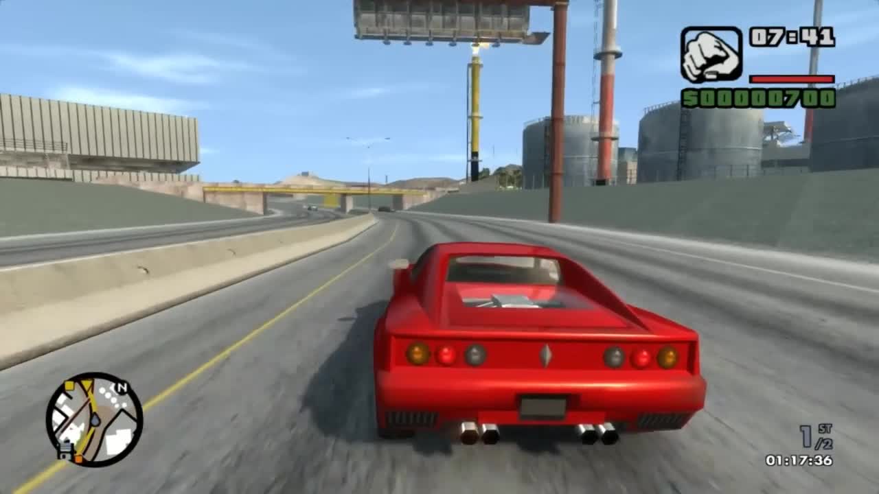 Grand Theft Auto IV: San Andreas Beta 3 (0.5.4) Multiplayer Gameplay 4 ...