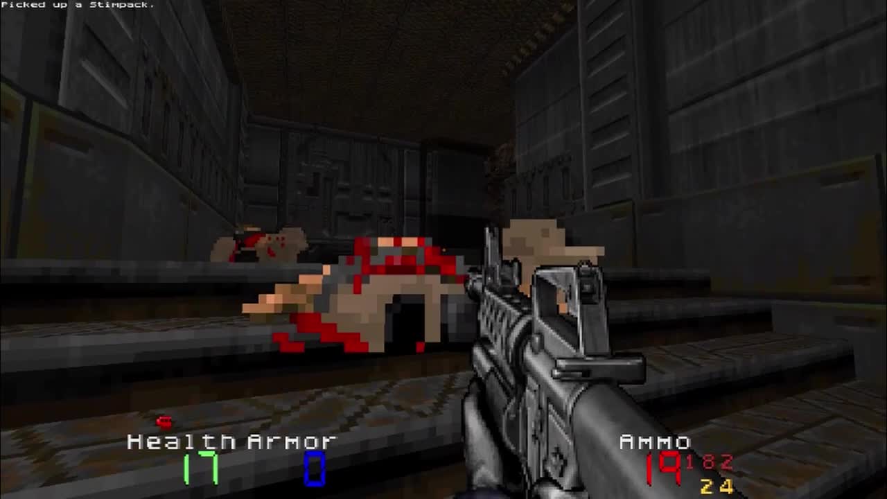 release trailer video - CODENAME:LIGHTFOOT mod for Doom II - ModDB