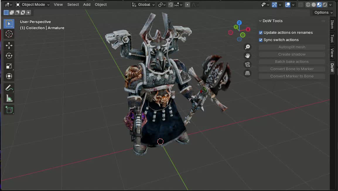 3D Viewport Tools Panel video - Blender Dawn of War Addon mod for Dawn ...