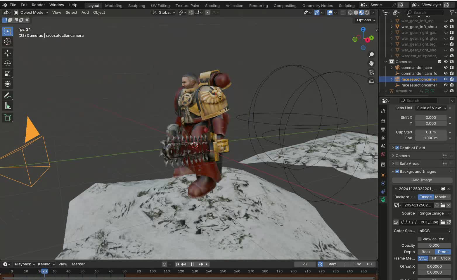 Camera import video - Blender Dawn of War Addon mod for Dawn of War - ModDB
