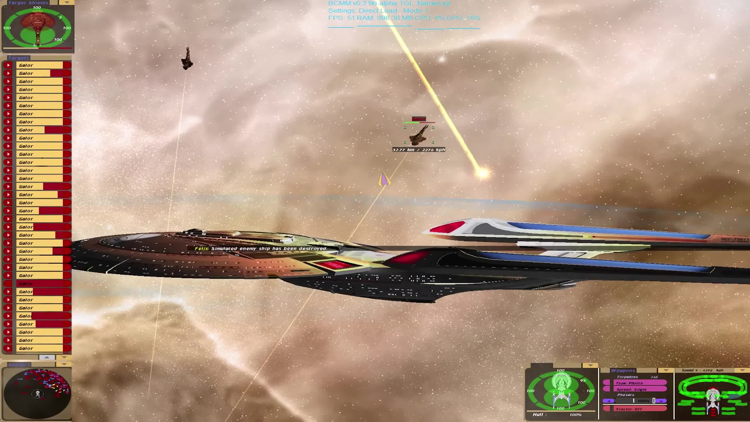 Bridge Commander Maelstrom Mod: 165 Ships in Battle | AI Overhaul ...