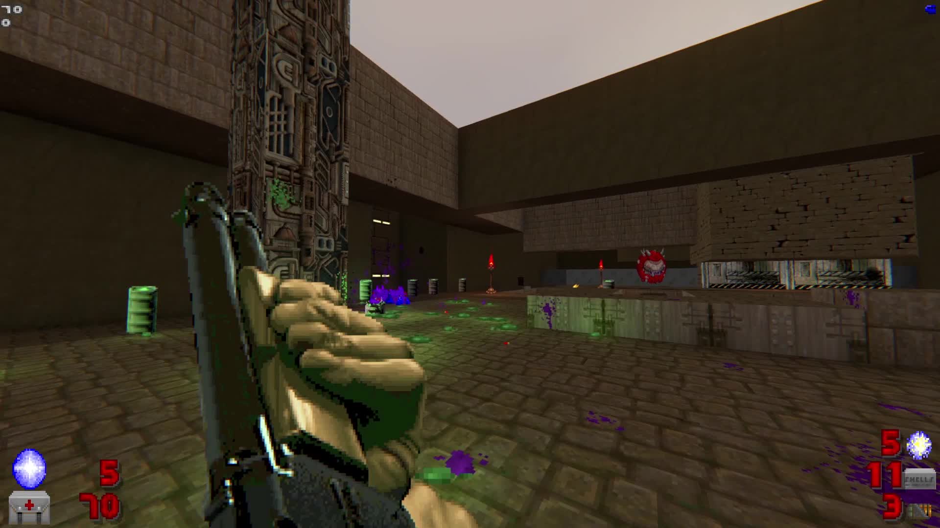 [beta] New rare Blind Caco video - MionaDECO mod for Doom II - ModDB