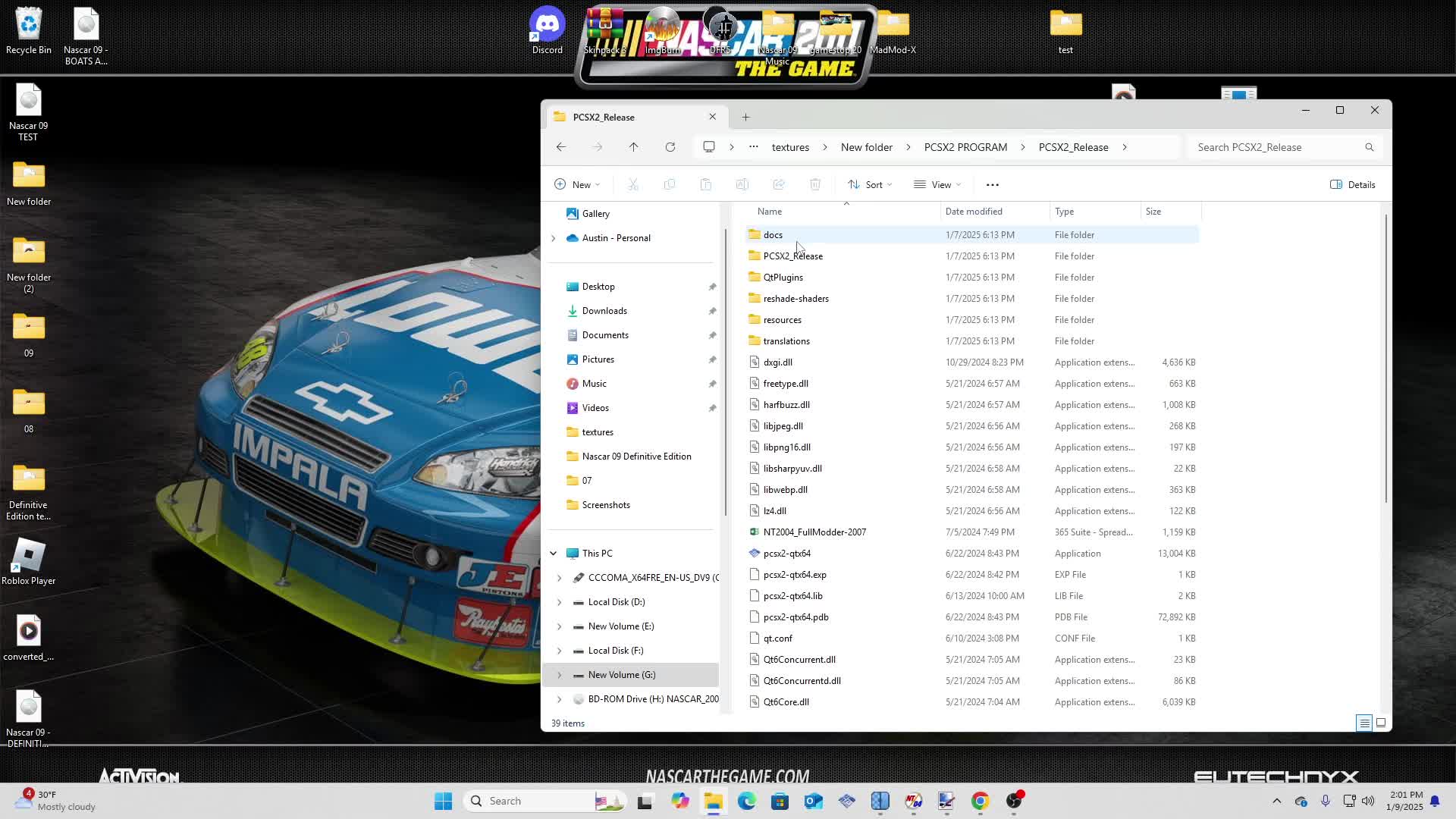 INSTALL TUTORIAL TEMPORARY video - Nascar 10: Definitive Edition PCSX2 ...