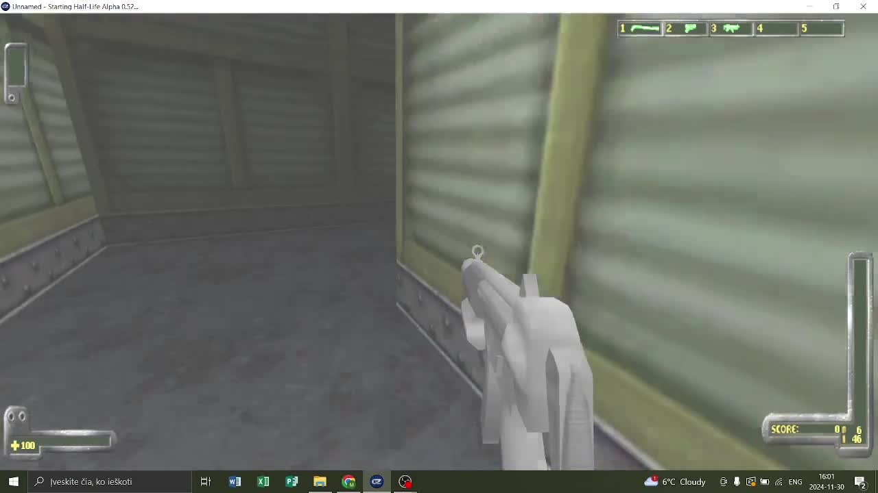 start of ve got hostile video - Half Life dooming the alpha mod for ...