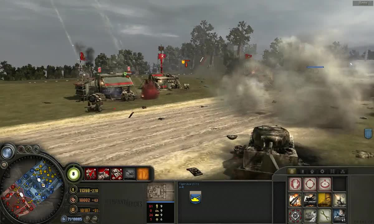 Company of Heroes 1 Tiger ace new update video - ModDB