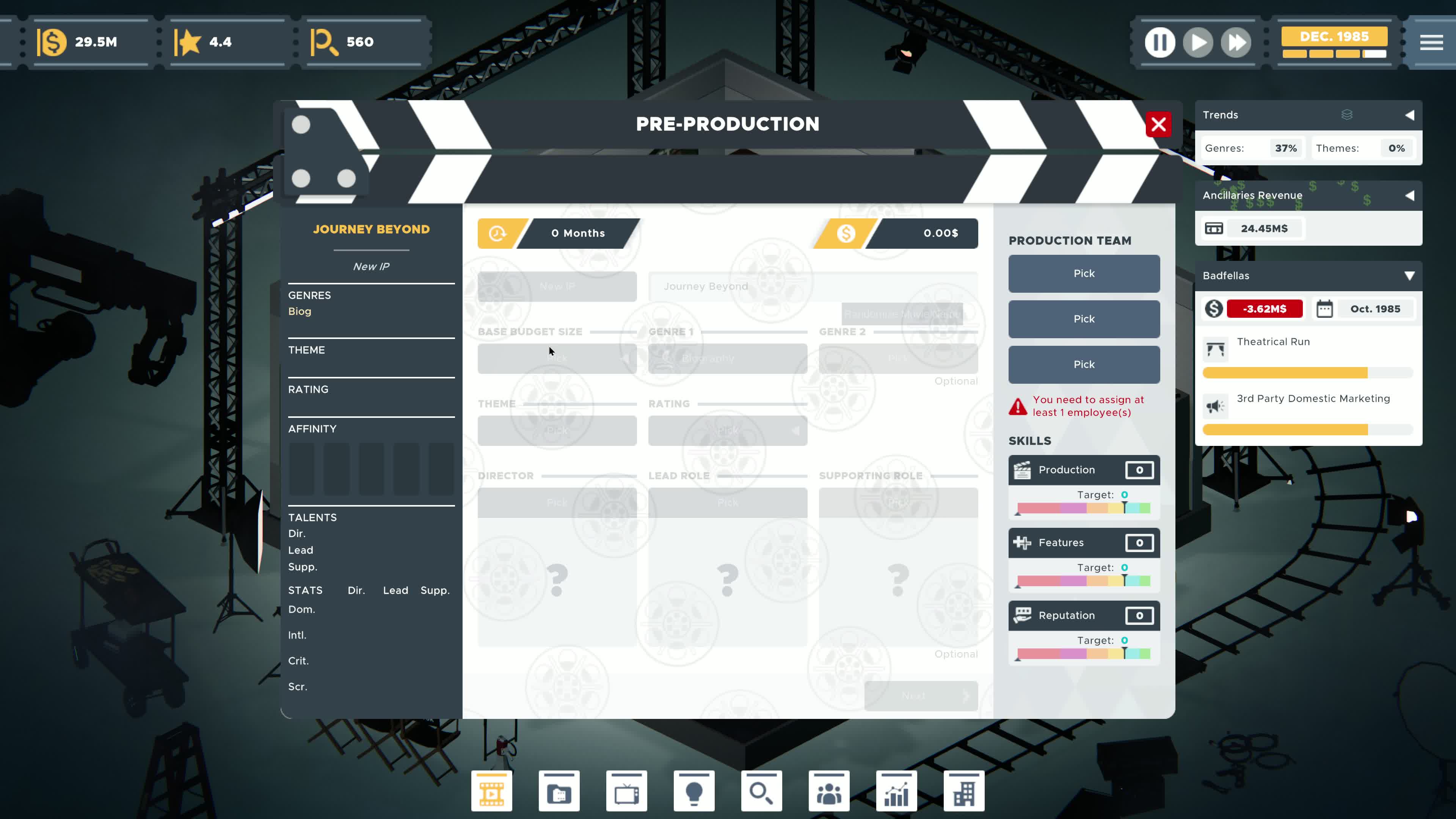 Demo video - Movie Name Randomizer mod for The Executive - Movie ...