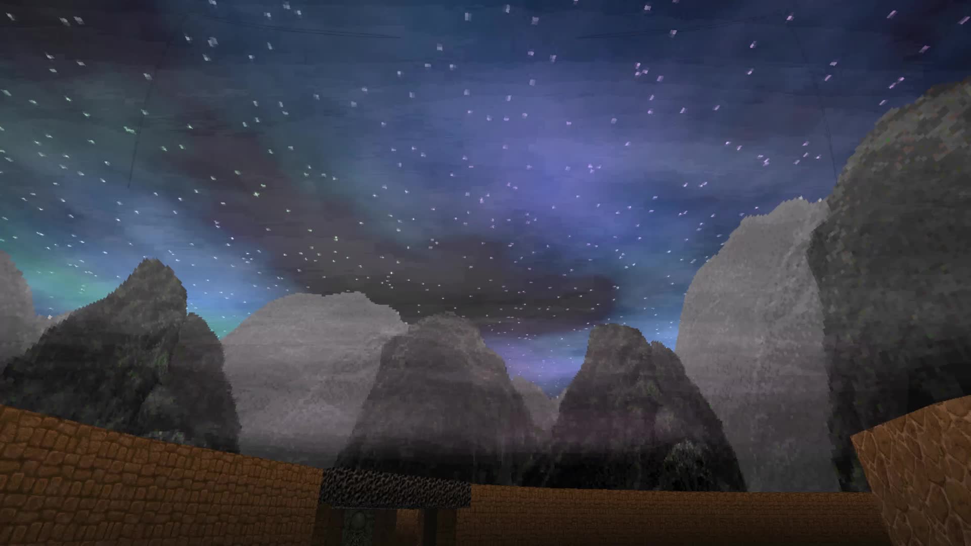 Aurora Borealis (Northern Lights) - beautiful custom skybox video - Super Skulltag mod for Doom ...
