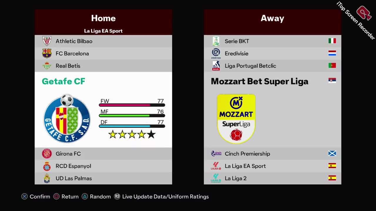 PES2021 PlayPES.rs Patch 2025 Team List video - ModDB
