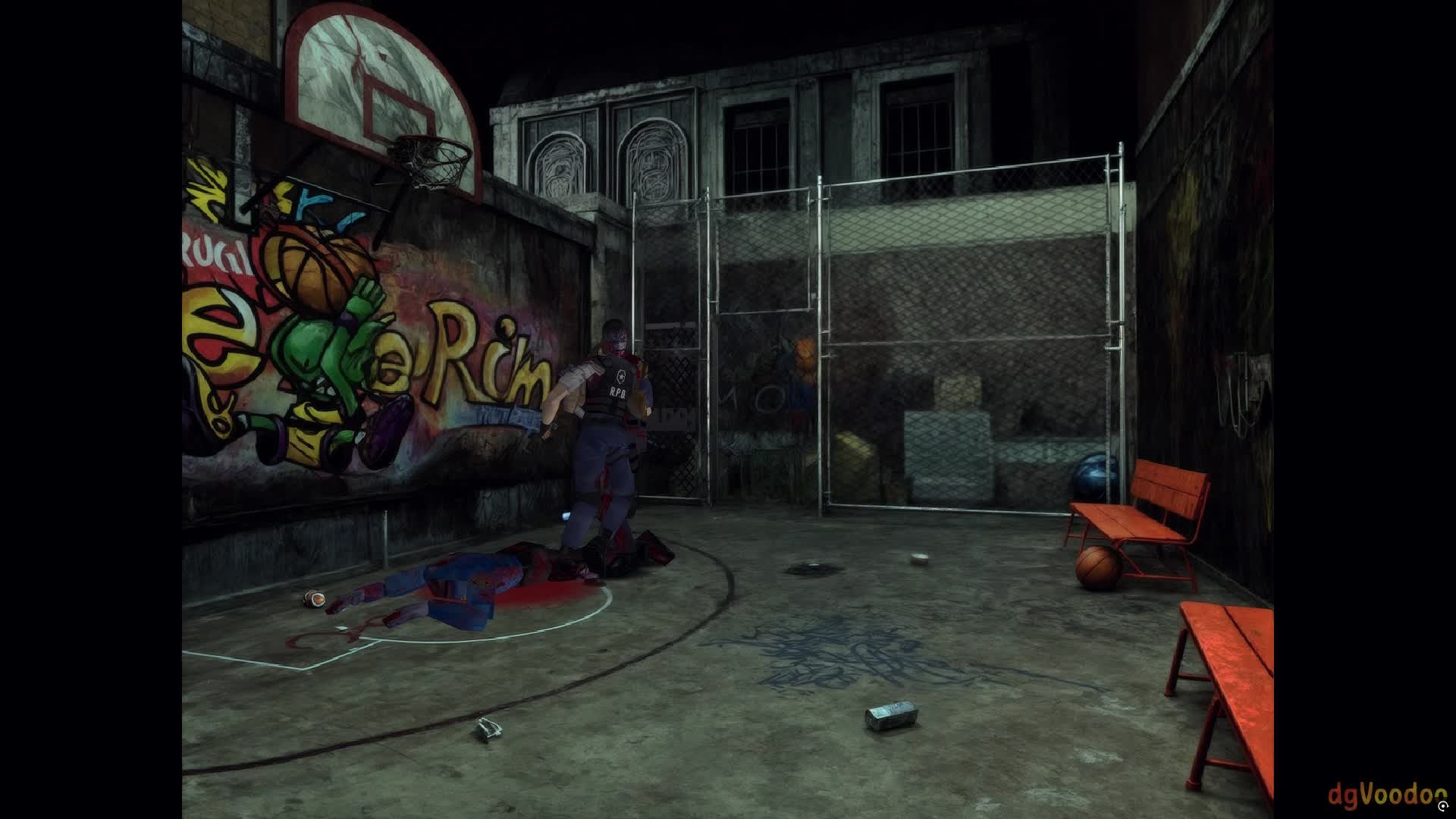 Leon Knifing A Zombie video - Resident Evil 2: Definitive Remake ...