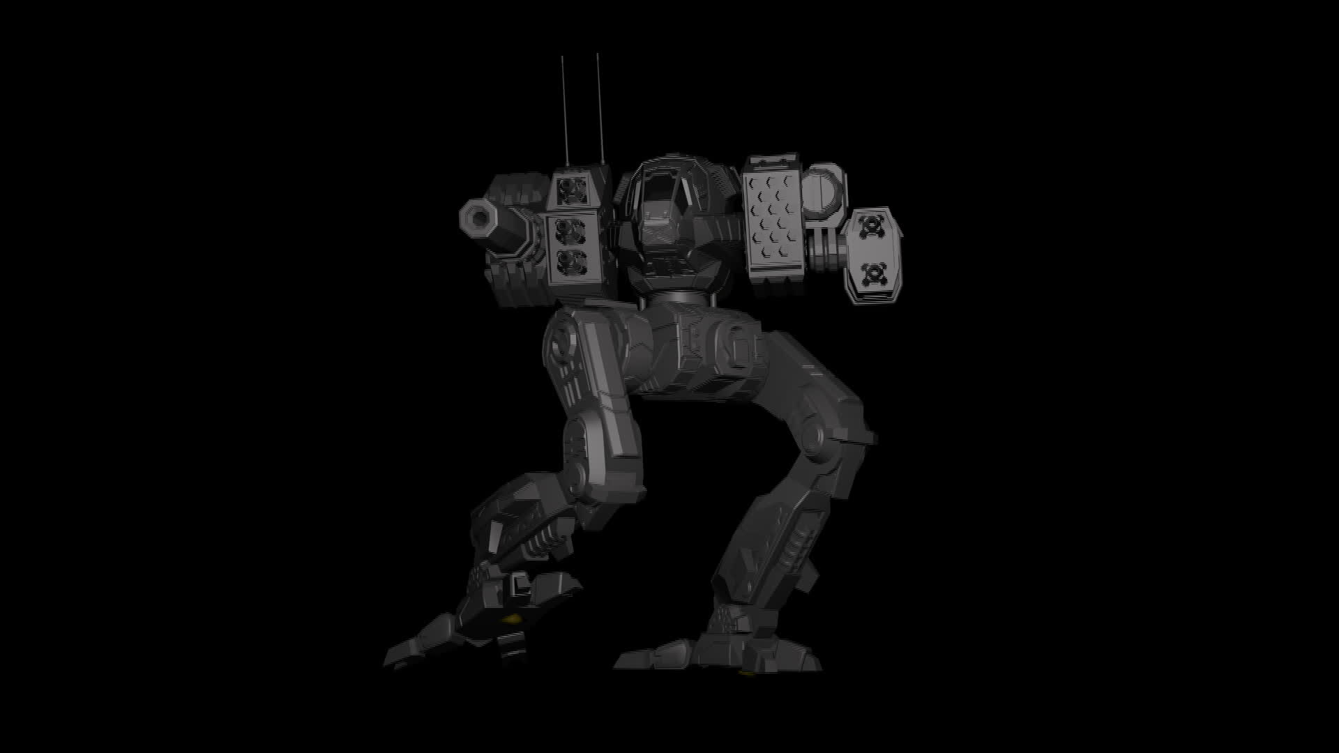 MWLL - Black Lanner Animation Test video - MechWarrior: Living Legends ...