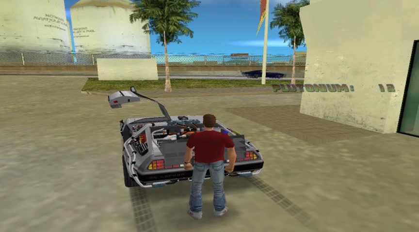 GTA BTTF Mod 0.2f Time Circuit Keypad Entry video - Back to the Future ...
