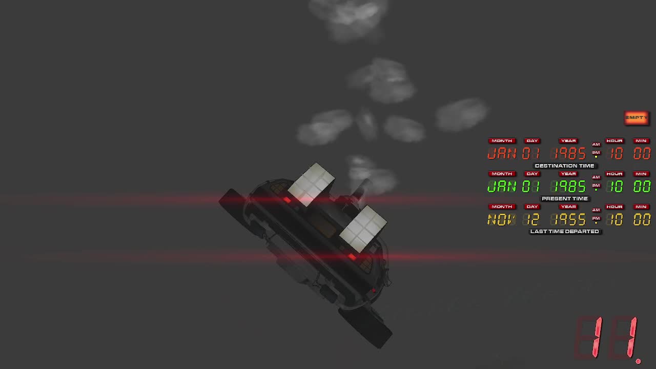 GTA BTTF Mod 0.2g DeLorean Damaged Hover Physics video - Back to the Future: Hill Valley mod for ...