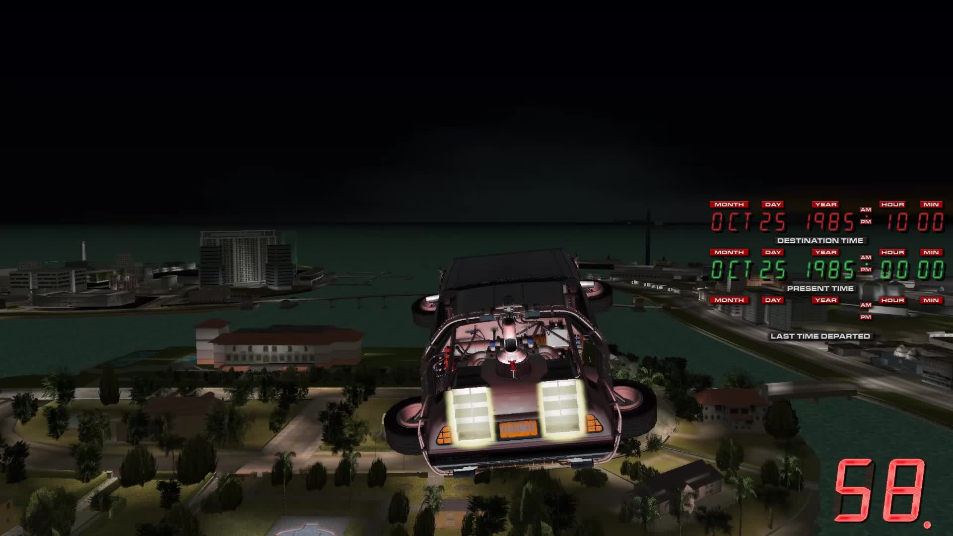 0.2g Angled Re-entry video - Back to the Future: Hill Valley mod for ...